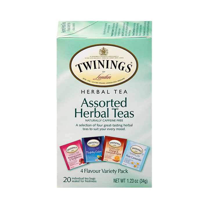 Assorted Herbal Teas 6/20ct, case – Twinings North America B2B